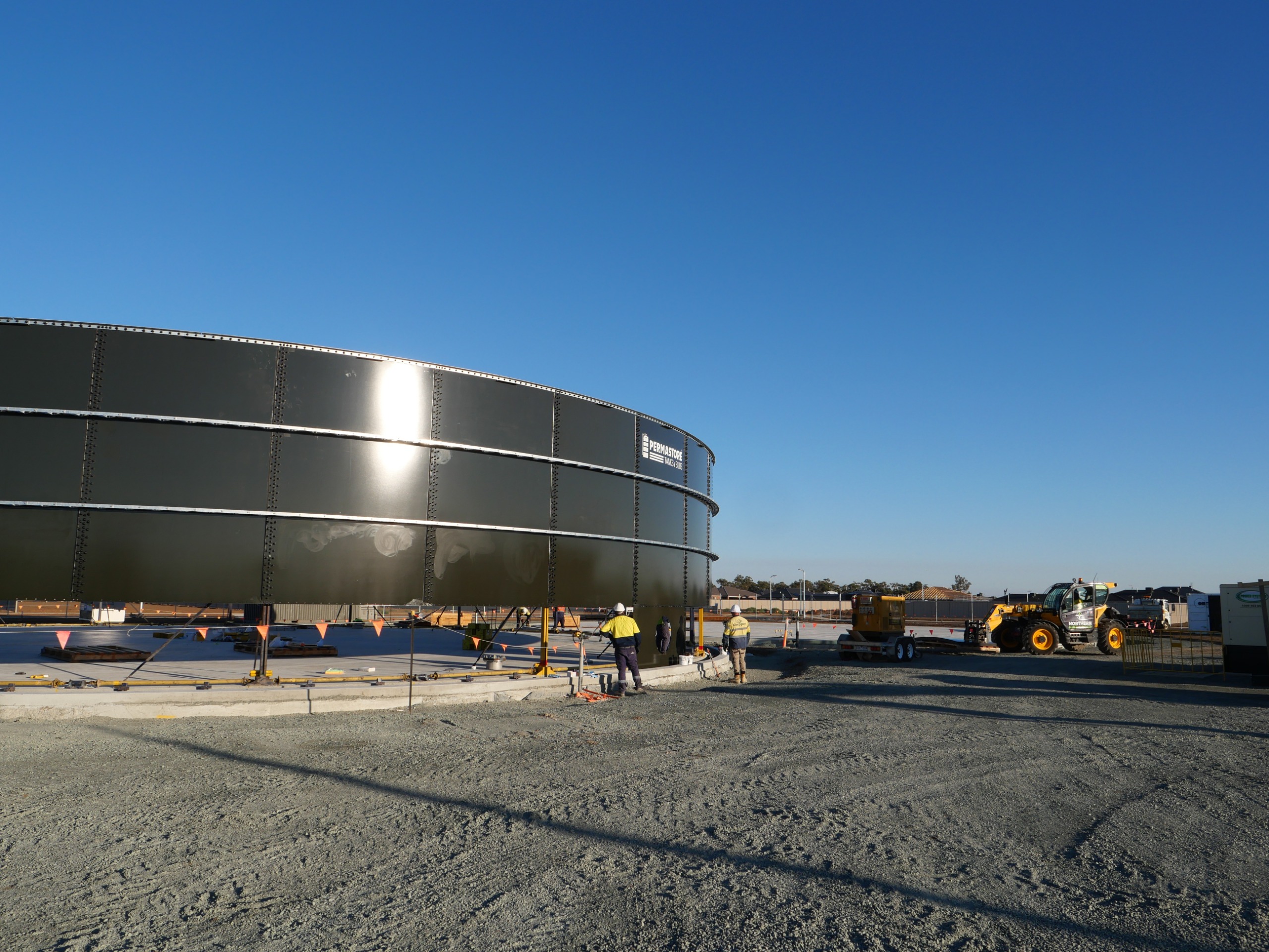 Completion of Echuca West Tanks | Echuca West Tanks Project | Connect ...