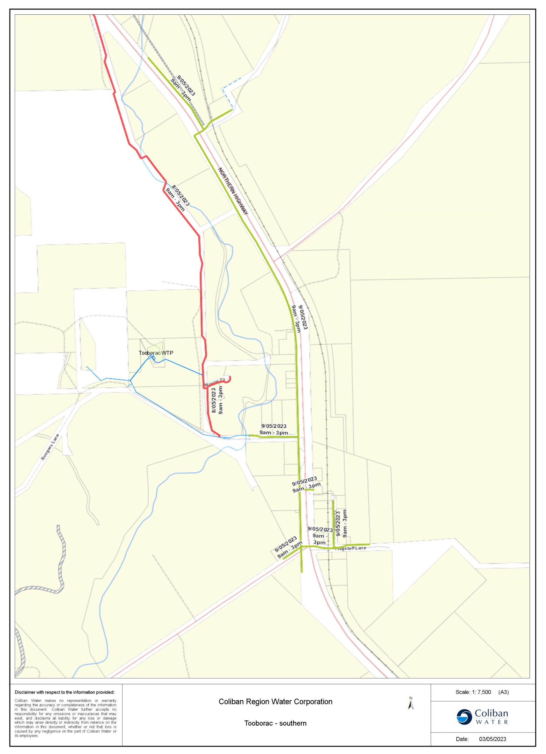 Air Scouring Program | Water Mains Cleaning | Connect Coliban